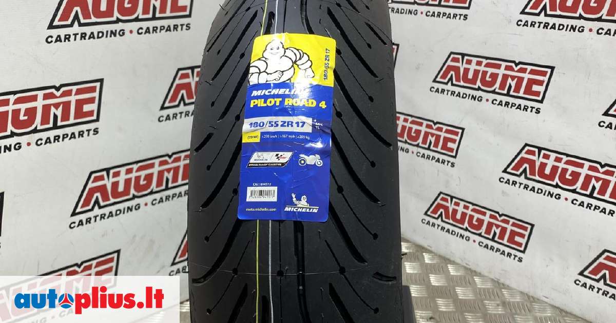 Michelin Pilot ROAD 4, vasarinės 180/55 R17 | A25774612