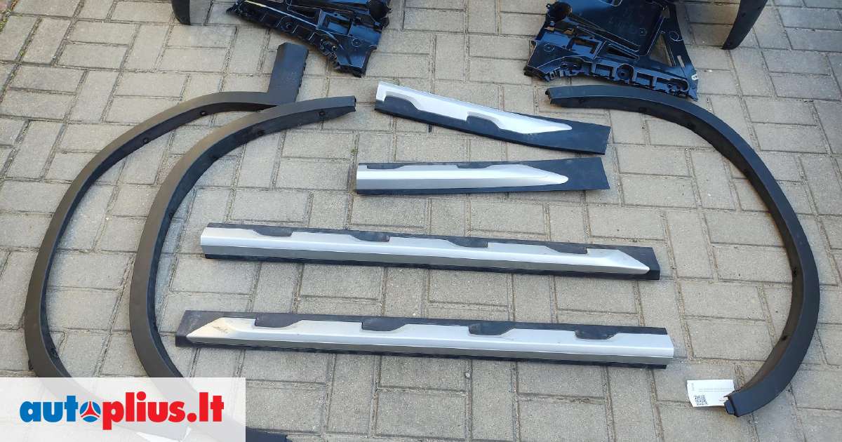BMW X3, 9492772 9492771 51127488231 51127488232, bamperiai, apdailos ...