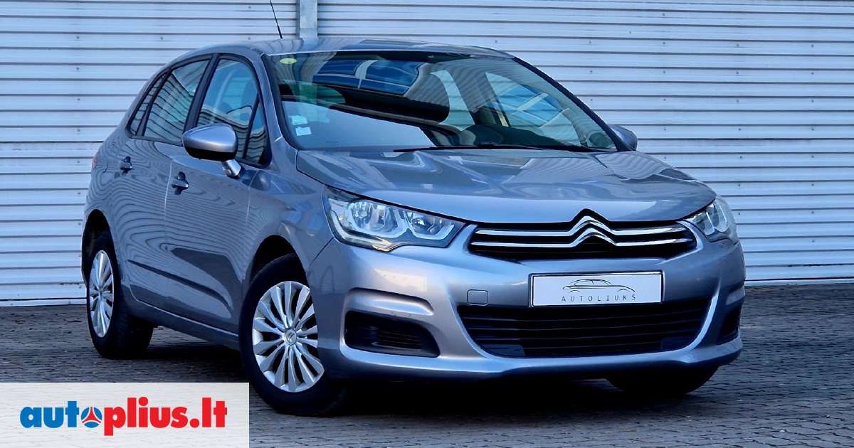 Citroen C4, 1.6 l., hečbekas 2016-10 m., | A25804686