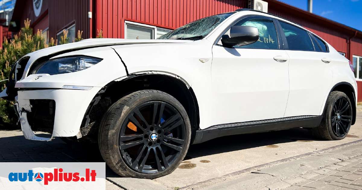 BMW X6 dalimis. Id 10021009 parduodamas bmw e71 x6 m50d 280kw automob 2013-11 m., | A25808666