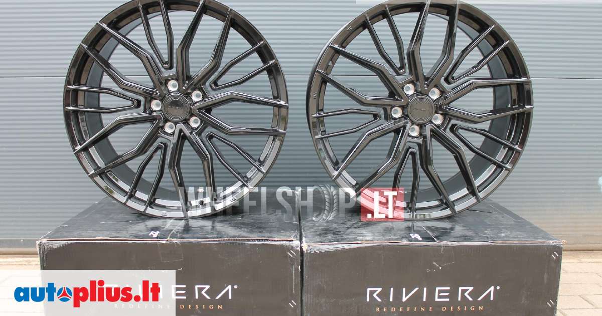 RIVIERA RF9 Gloss black, lengvojo lydinio, R22 | A25822246