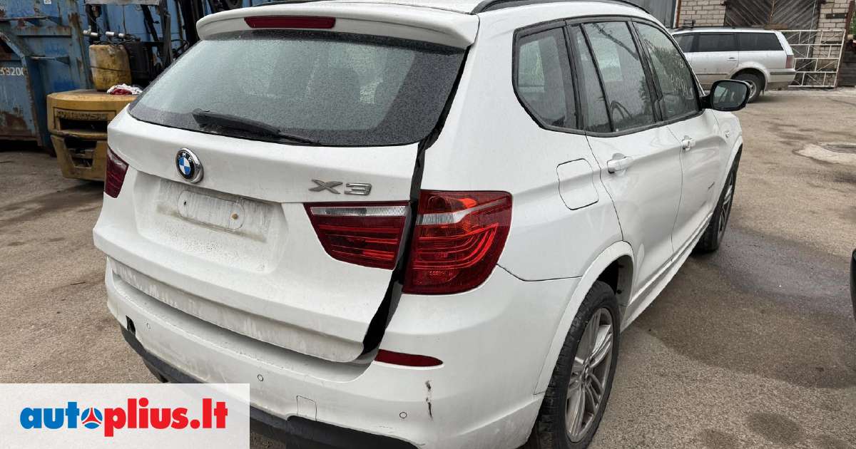 BMW X3 Trukusi grandine spalvos kodas 300 0 variklio kodas n47d20c ta ...