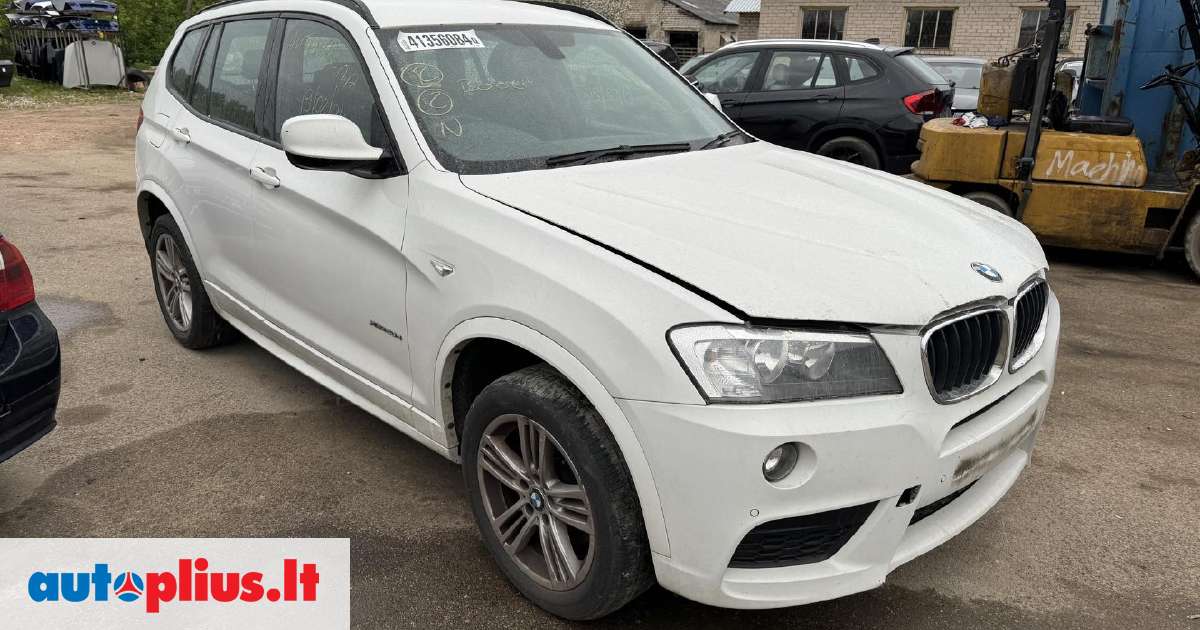 BMW X3 Trukusi grandine spalvos kodas 300 0 variklio kodas n47d20c ta ...