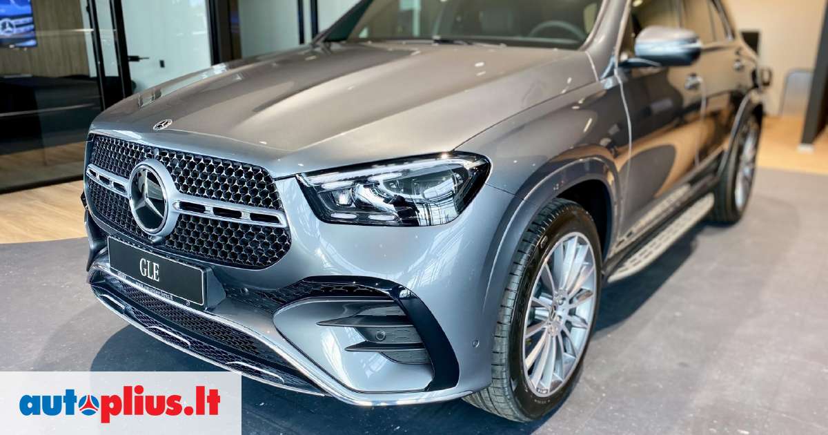Mercedes-Benz GLE450, 3.0 l., visureigis / krosoveris 2024-05 m ...