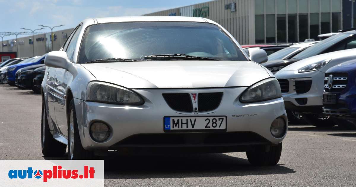 Pontiac Grand-Prix, 3.8 l., sedanas 2004-01 m., | A25866352