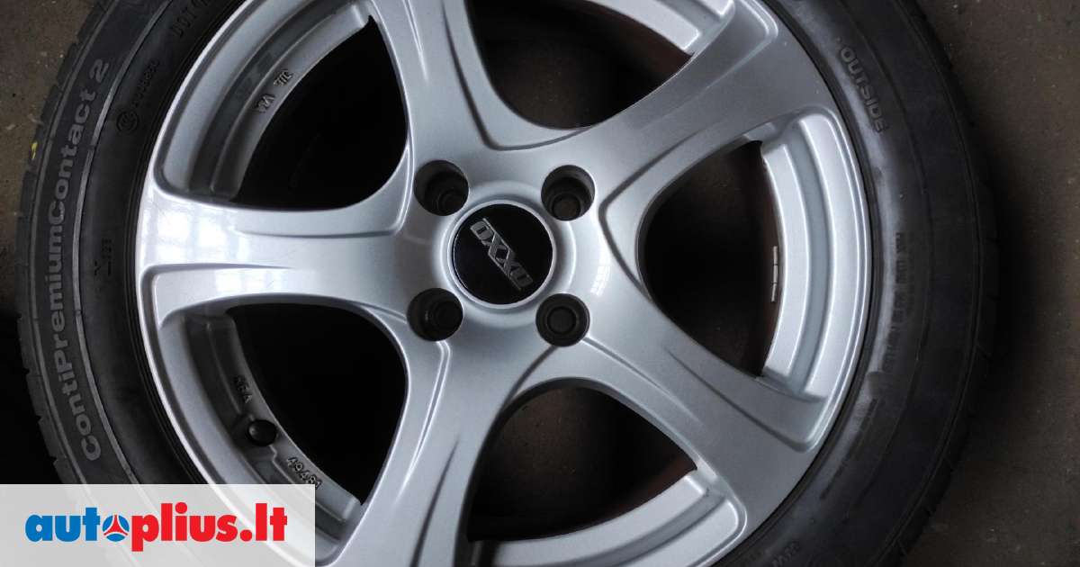 OX Wheels 2017m., lengvojo lydinio, R16 | A25883060