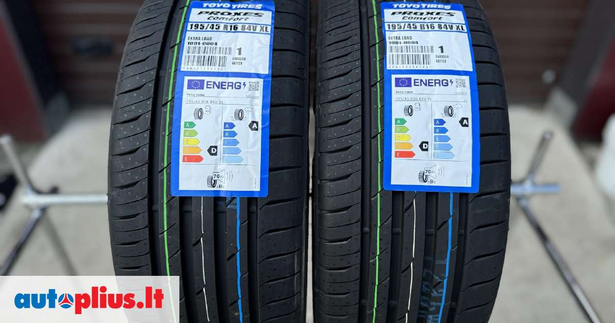 Toyo Proxes Comfort, vasarinės 195/45 R16 | A25920184