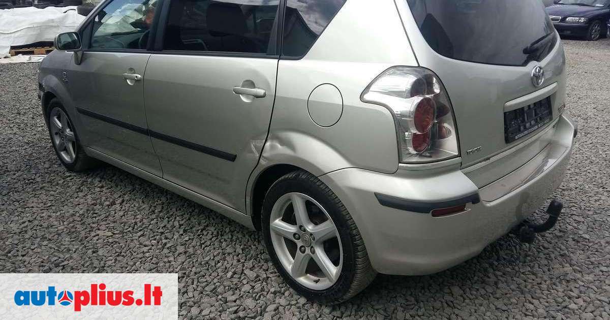 Toyota Corolla Verso dalimis. Europa dalimis d cat turime daug įvairių markių au 2006-06 m ...