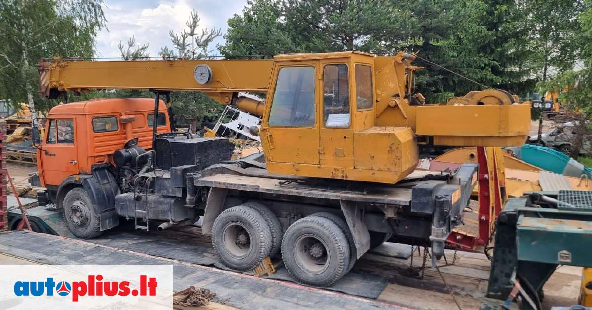 Kamaz 53215, kranai 2008 m., | A25957346