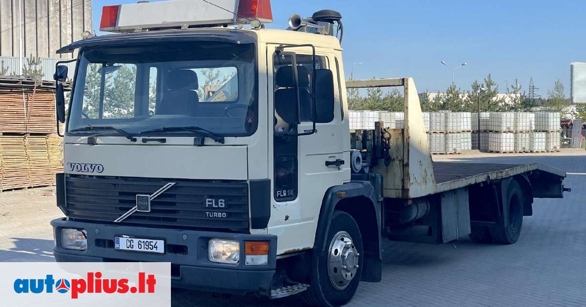 Volvo FL 614, с краном 1991-11 m., | A25958958