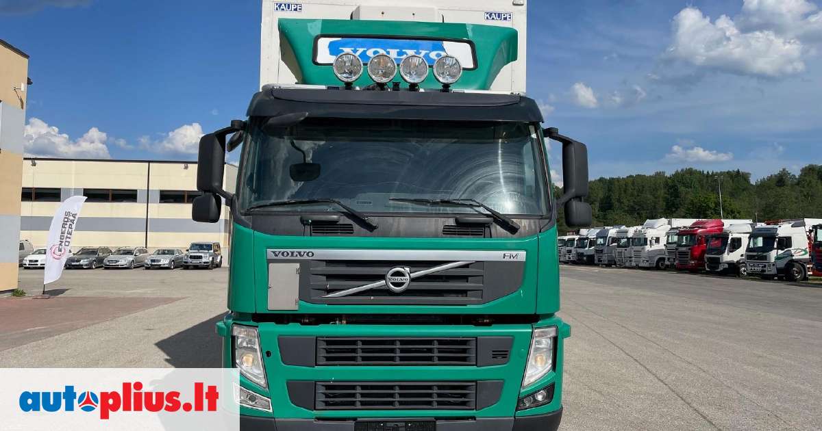 Volvo FM410 6X2*4 EURO 5+ VEB + SIDE OPENING + BOX HEATING, kietašoniai ...