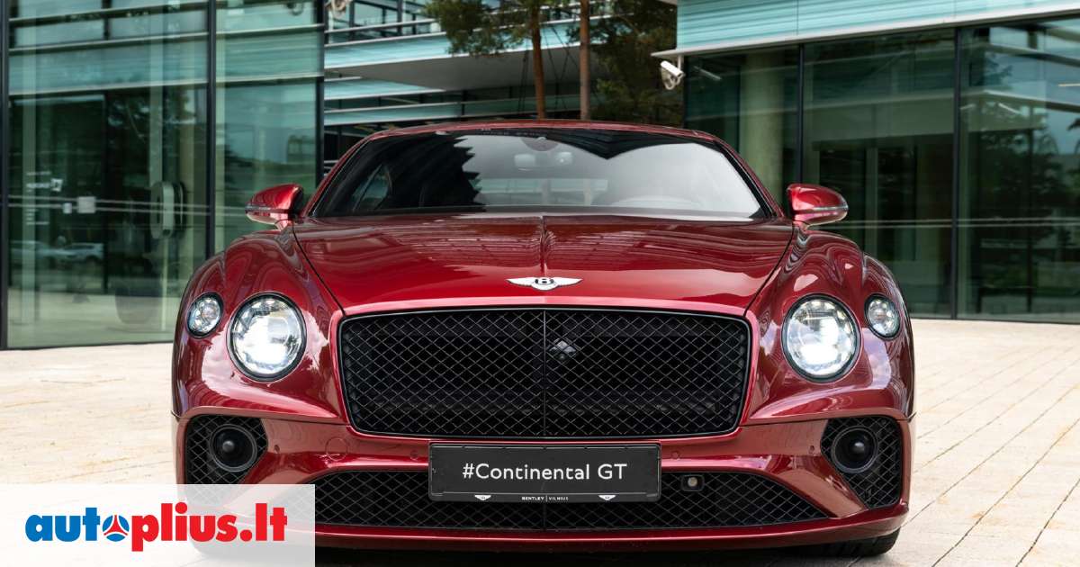 Bentley Continental GT, 6.0 l., kupė (coupe) 2018-08 m., | A26001664