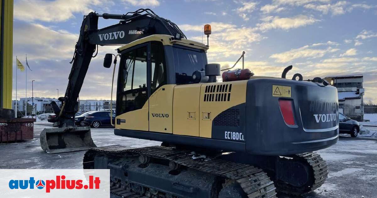 Volvo EC180CL Rototilt, ekskavatoriai 2010 m., | A26022156