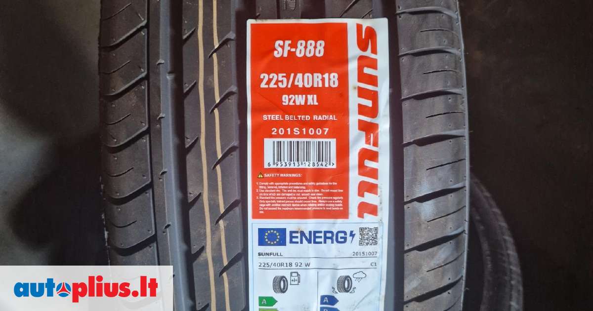 Sunfull Sf888, vasarinės 225/40 R18 | A26023858