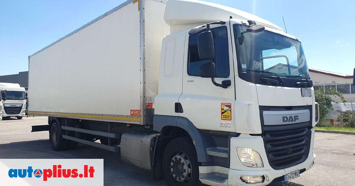 DAF CF330, kietašoniai 2016-03 m., | A26052268