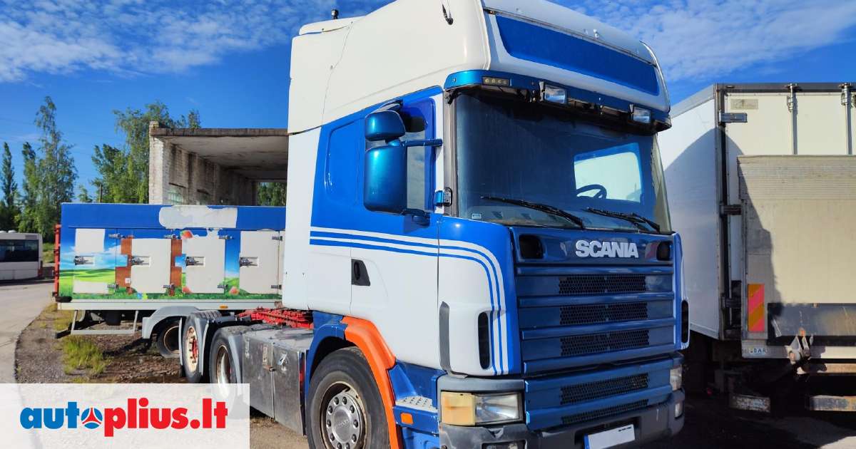 Scania 124LA, vilkikai 2002 m., | A26074606