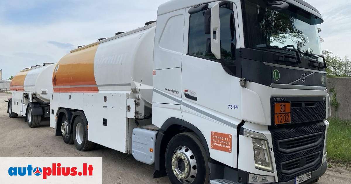 Volvo FH, autocisternos 2016-11 m., | A26082882