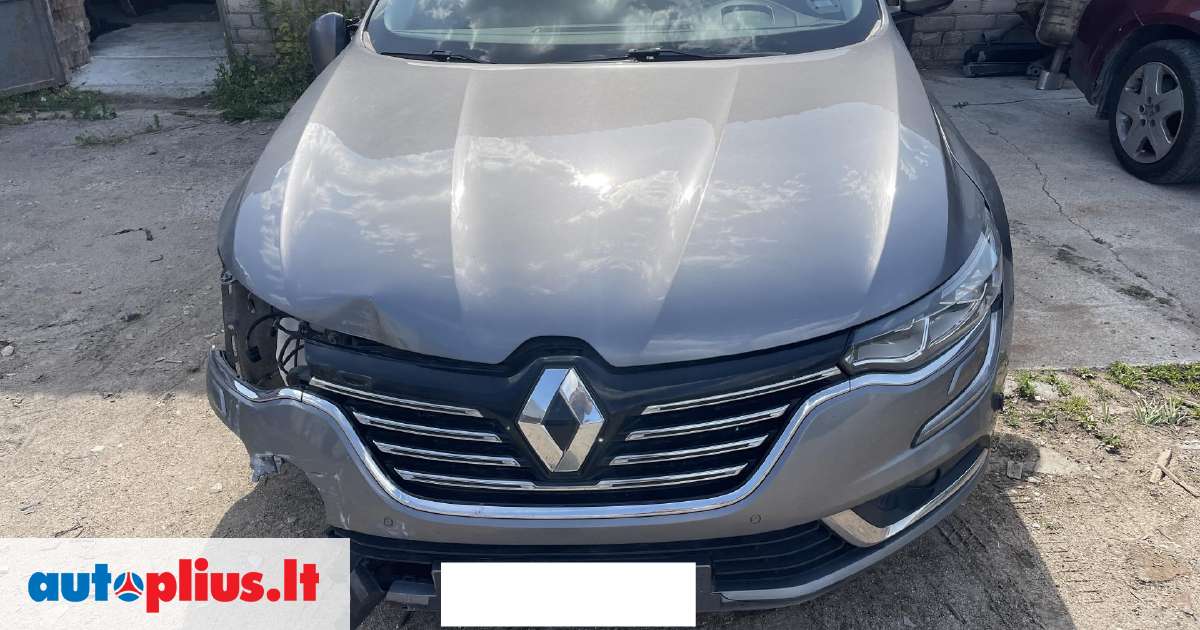 Renault Talisman dalimis. Automobilis 2016 renault talisman variklis 1 ...