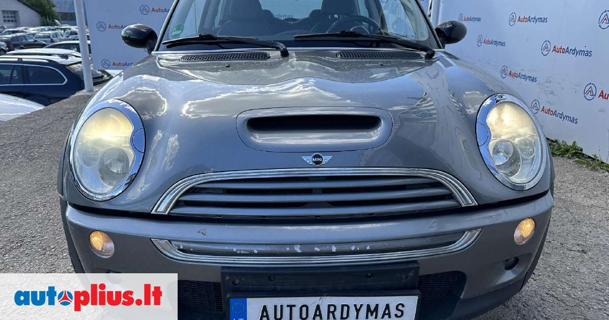 Mini Cooper S Mini r53 cooper s 2003m 120kw dalimis pradėtas ardyti ...