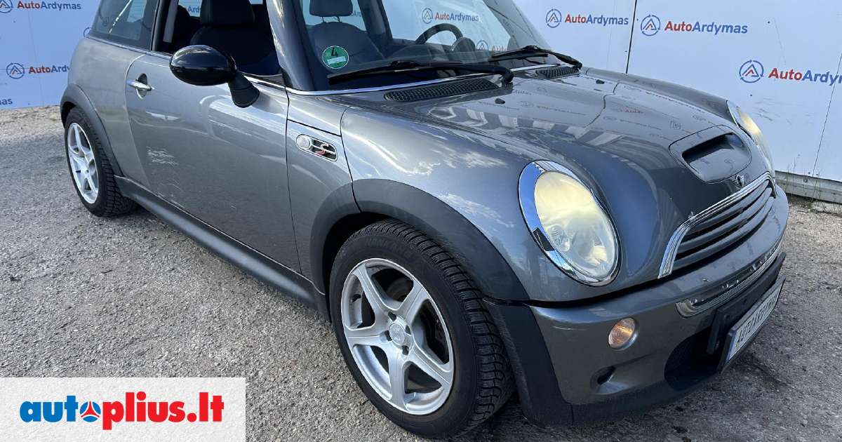 Mini Cooper S Mini r53 cooper s 2003m 120kw dalimis pradėtas ardyti ...