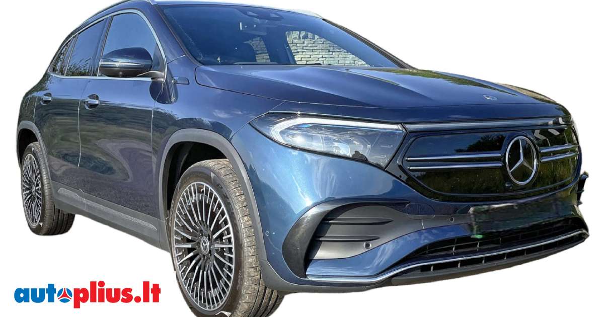Mercedes-Benz EQA, 780200 667 Denim blue - Metallic finish 2021-06 m ...