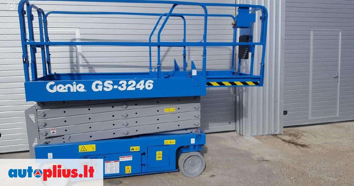 Genie 3246, scissor lift 2006 m., | A26107010