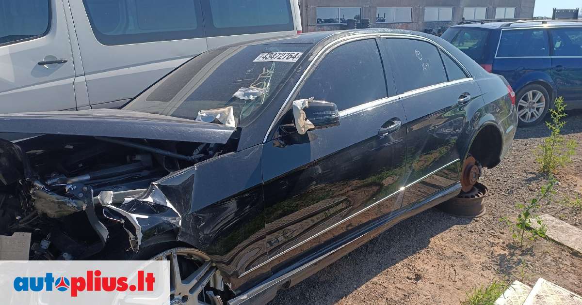 Mercedes-Benz E350, w212, dalimis. Model mb w212 engine 3 5b 272977 ...