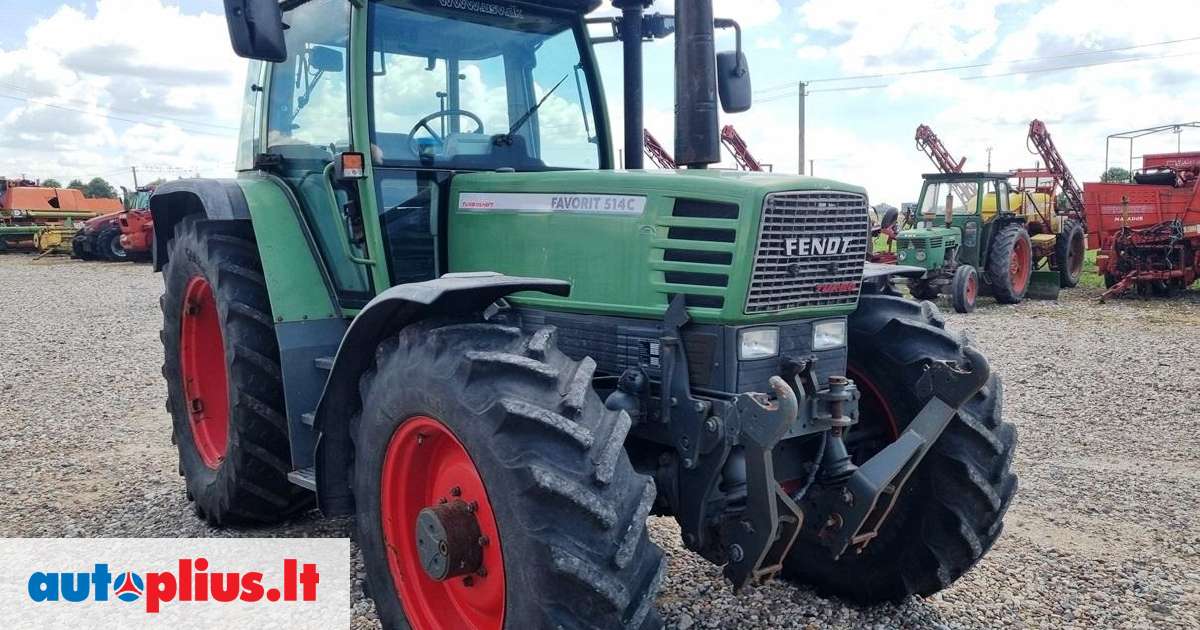 Fendt 514C, traktoriai 1996 m., | A26121410