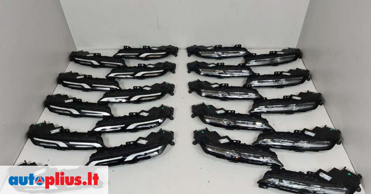 BMW 7 serija Bmw 7 set of led top headlights crystal viršutinių ...