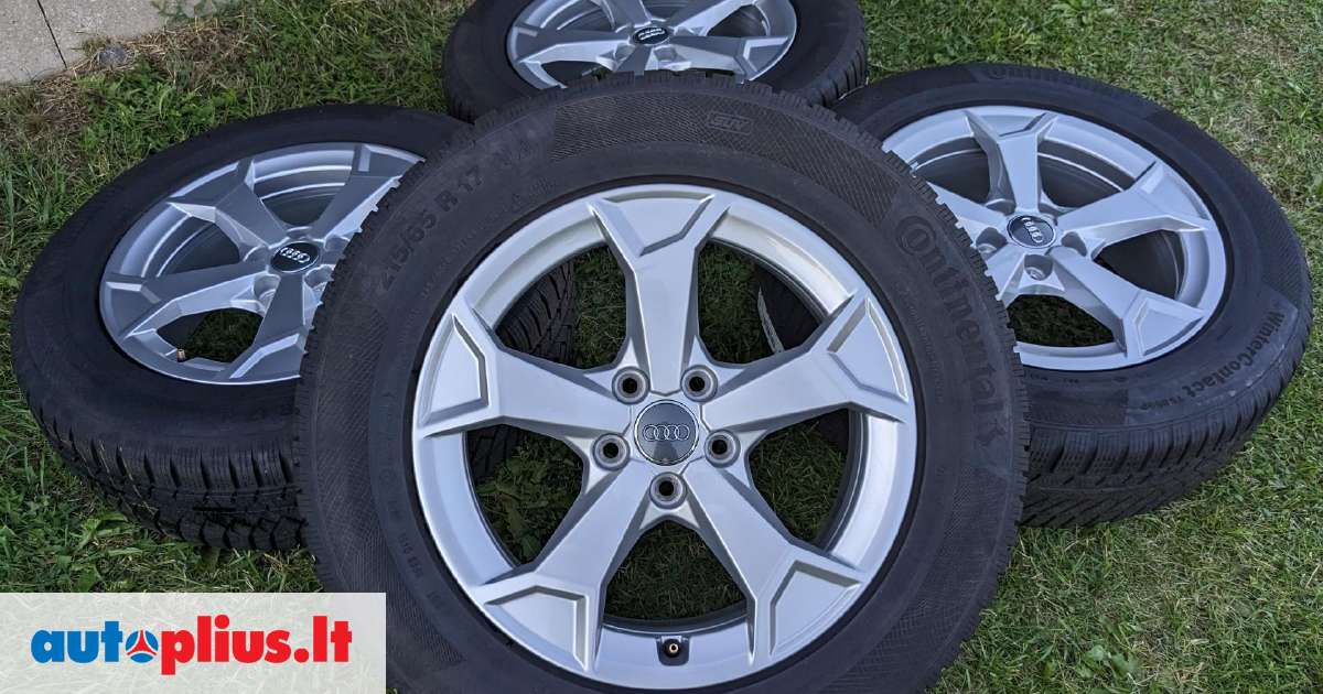Audi Originalūs Q3 ratai Q2 Q5 VW 8, lengvojo lydinio, R17 | A26215314