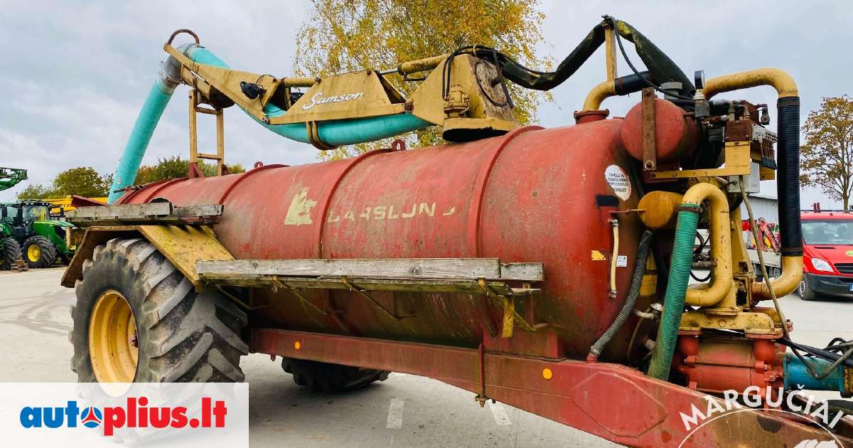 Samson 8000 ltr., srutovežiai, siurbliai, maišytuvai srutoms 1992 m ...