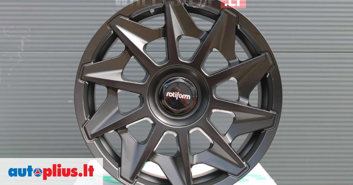 Rotiform R129 CVT Matt black, lengvojo lydinio, R19 | A26245252