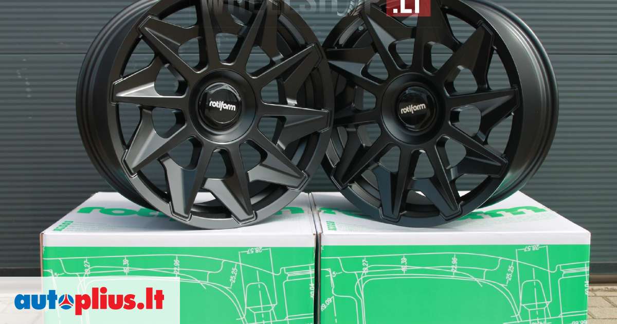 Rotiform R129 CVT Matt black, lengvojo lydinio, R19 | A26245252