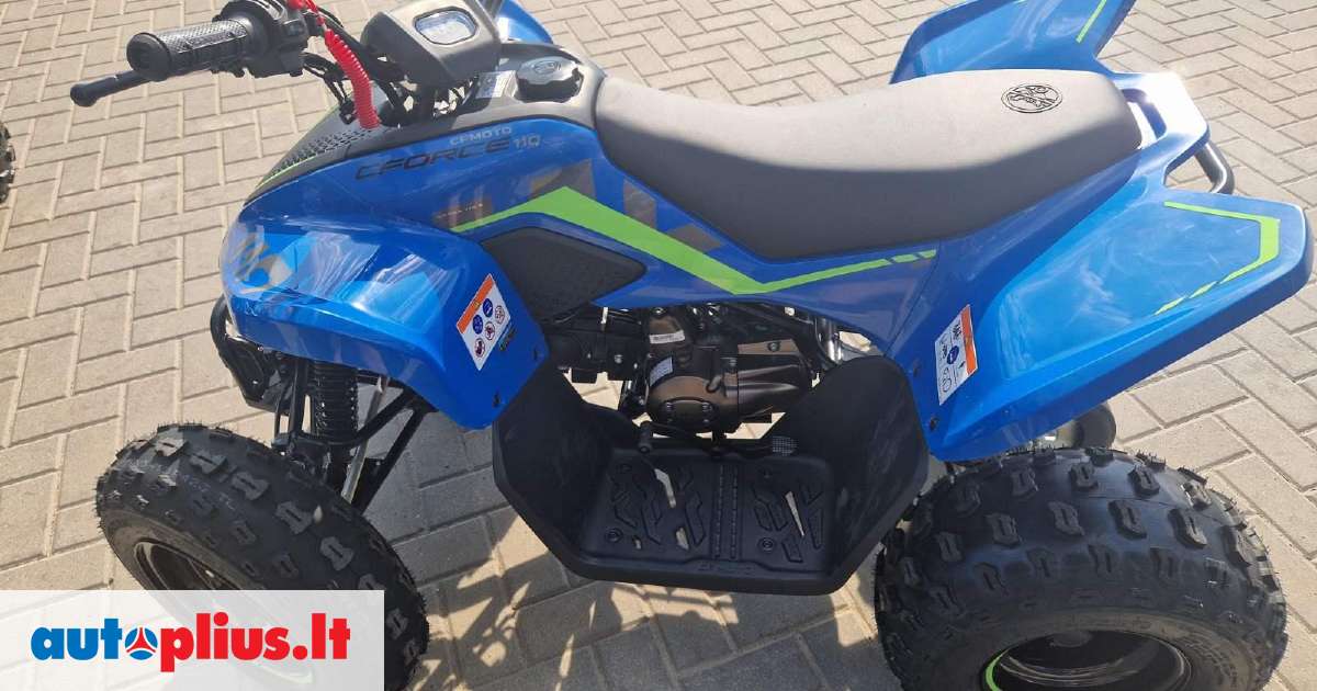 CFMOTO CFORCE 110 110cc, keturračiai 2024-03 m., | A24803839