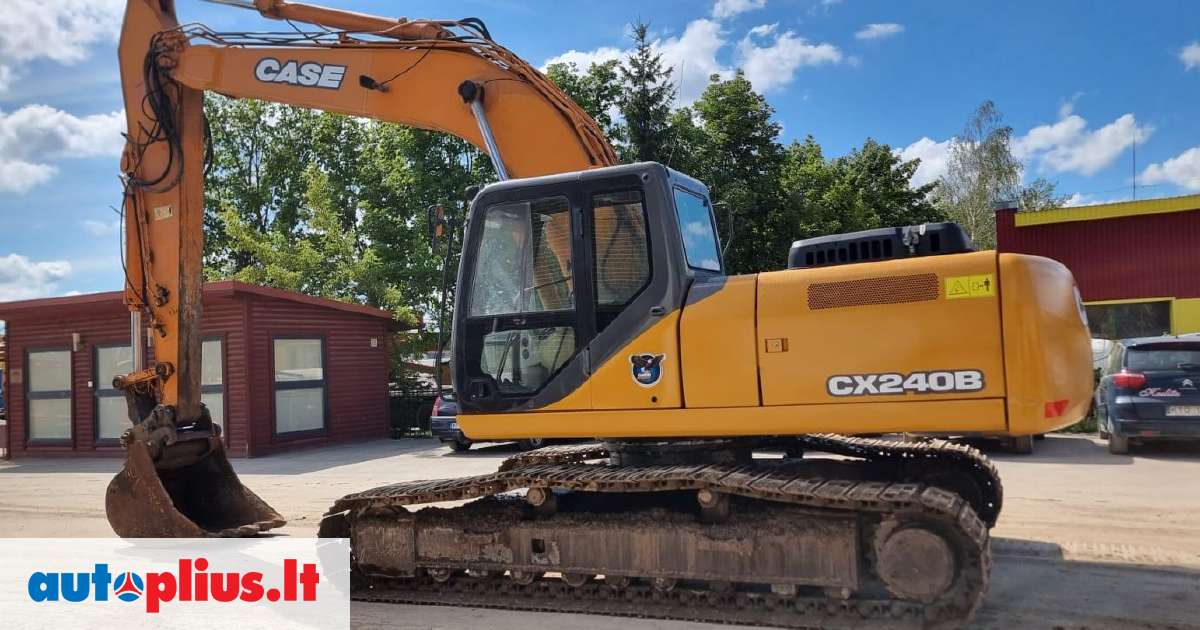 Case CX 240B, ekskavatoriai 2008 m., | A26257936