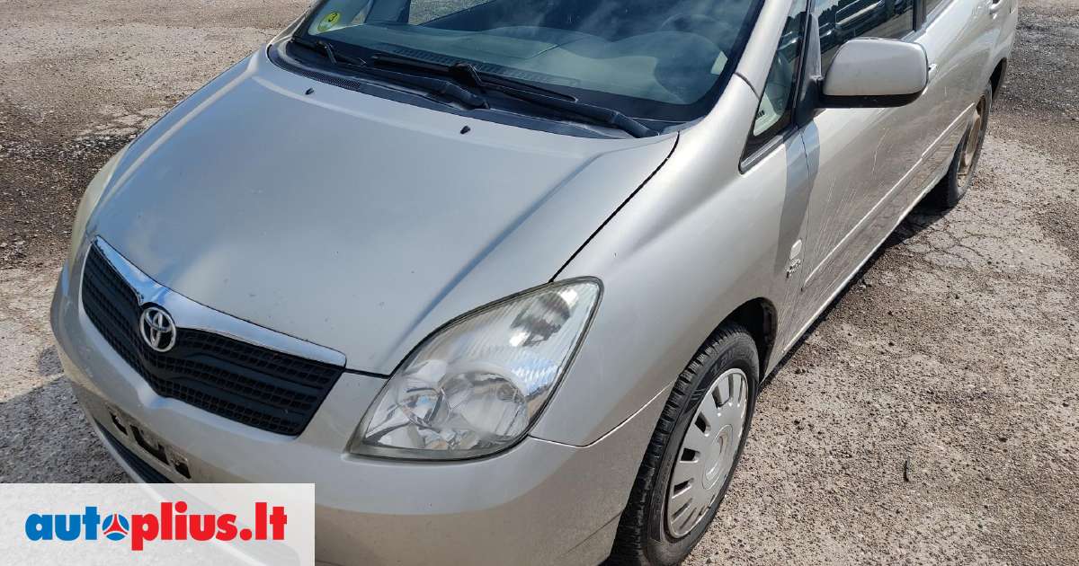 Toyota Corolla Verso dalimis. Geras variklis dar galima išbandyti 2002 ...
