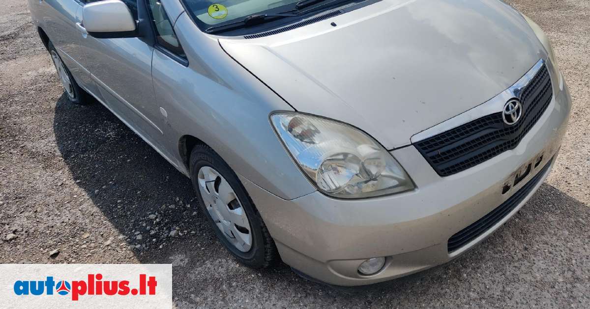 Toyota Corolla Verso dalimis. Geras variklis dar galima išbandyti 2002 ...