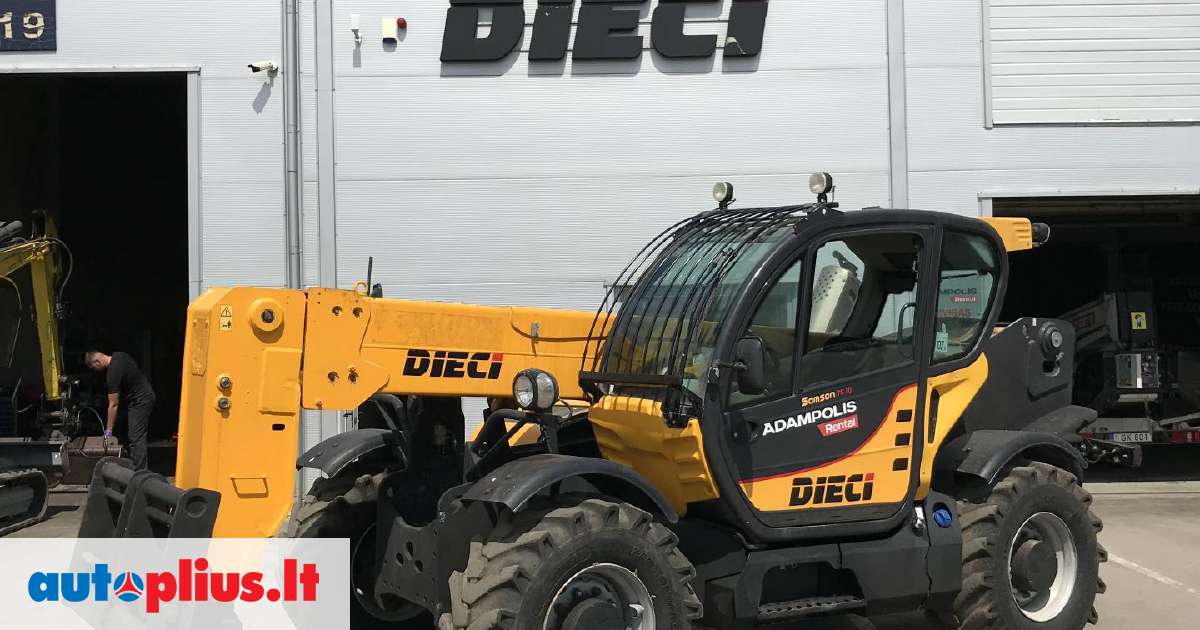 Dieci Samson 75.10, teleskopiniai krautuvai 2019 m., | A14002119