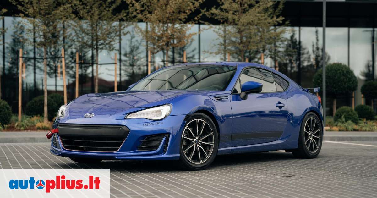 Subaru BRZ, 2.0 l., kupė (coupe) 2017-10 m., | A26221354