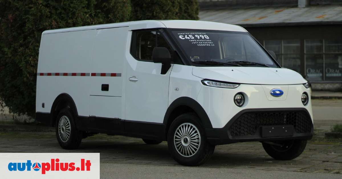 Cenntro Logistar 260, 44 kWh, krovininis mikroautobusas 2024-12 m ...