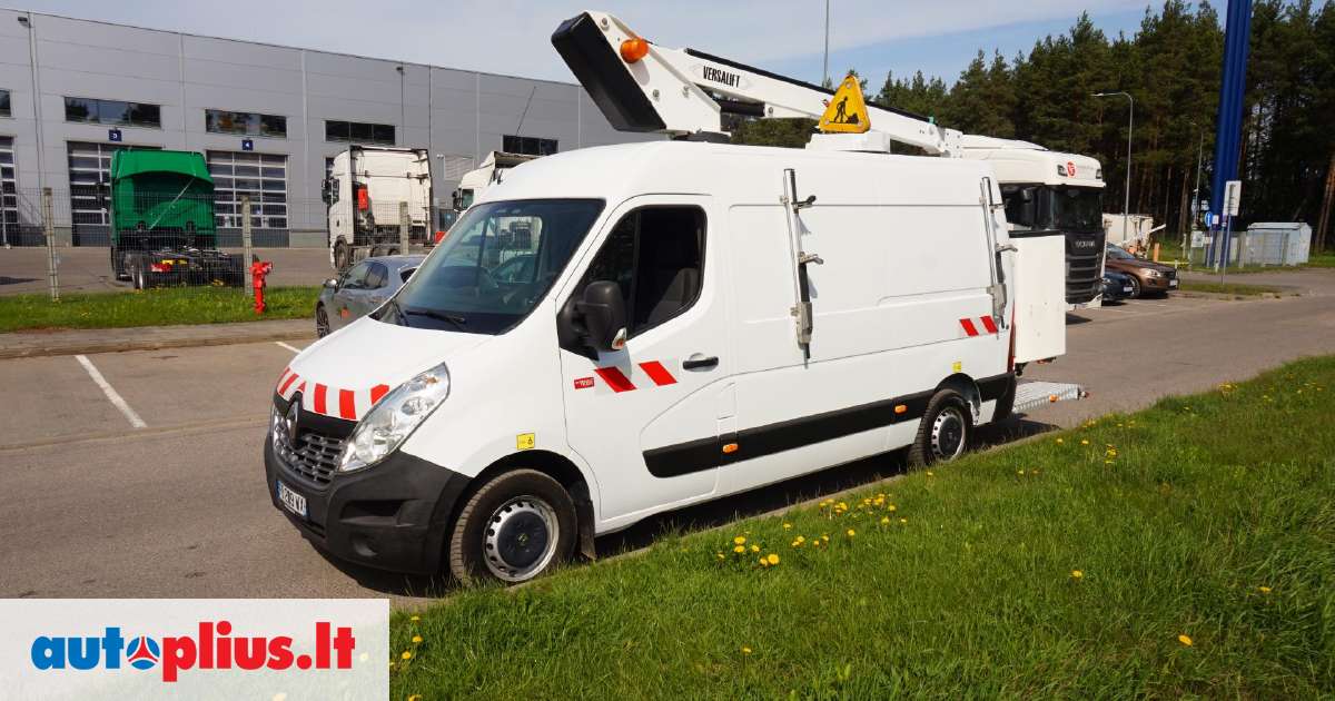 Renault Master, 2.3 l., cargo van 2018-01 m., | A26360138