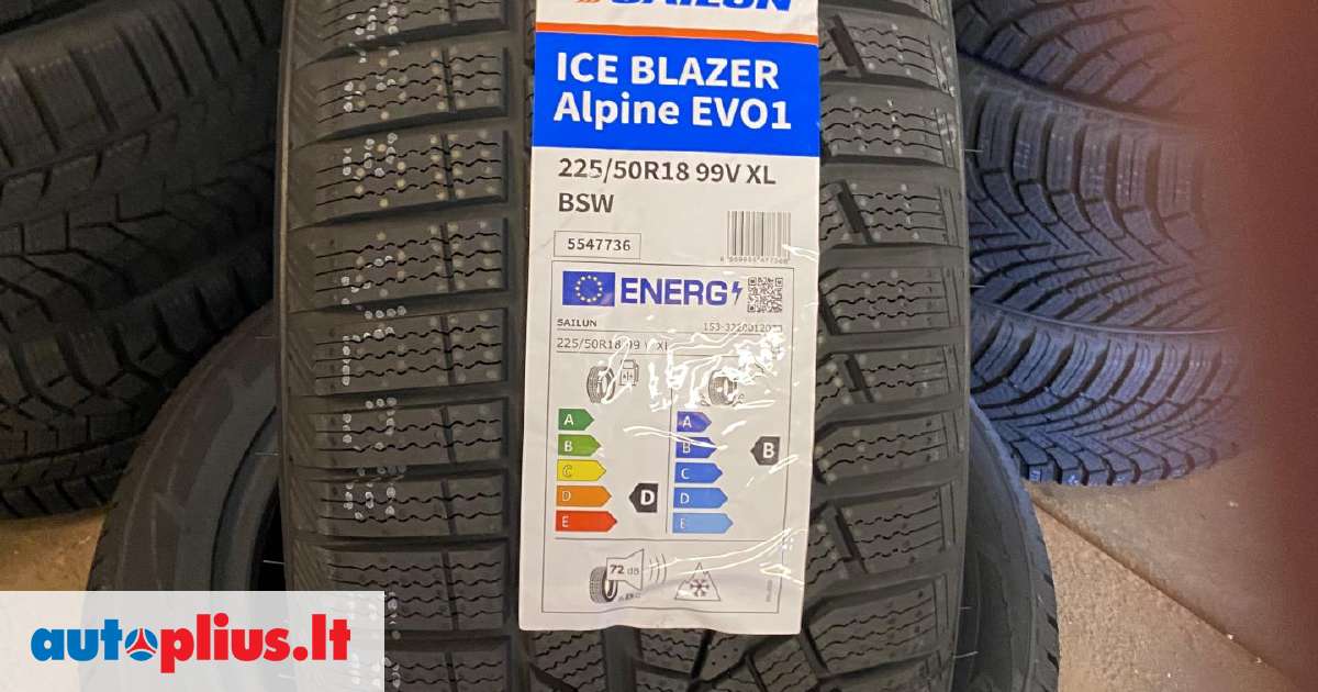 Sailun Alpine EVO1, зимние 225/50 R18 | A26435790