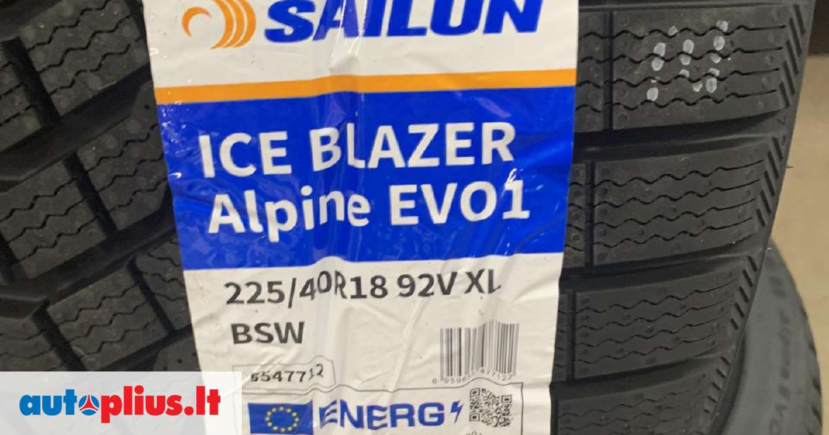 Sailun ICE Blazer Alpine EVO1, winter 225/40 R18 | A26441504