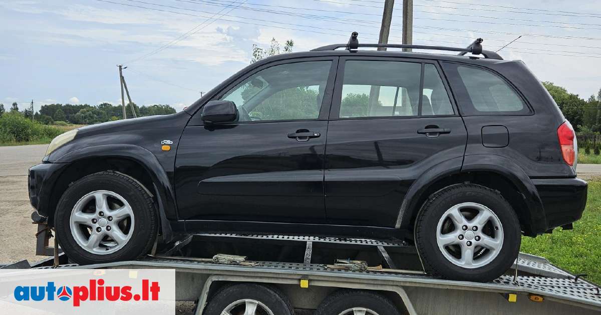 Toyota RAV4 Ardomas automobilis dalimis 2002-04 m., | A26445890