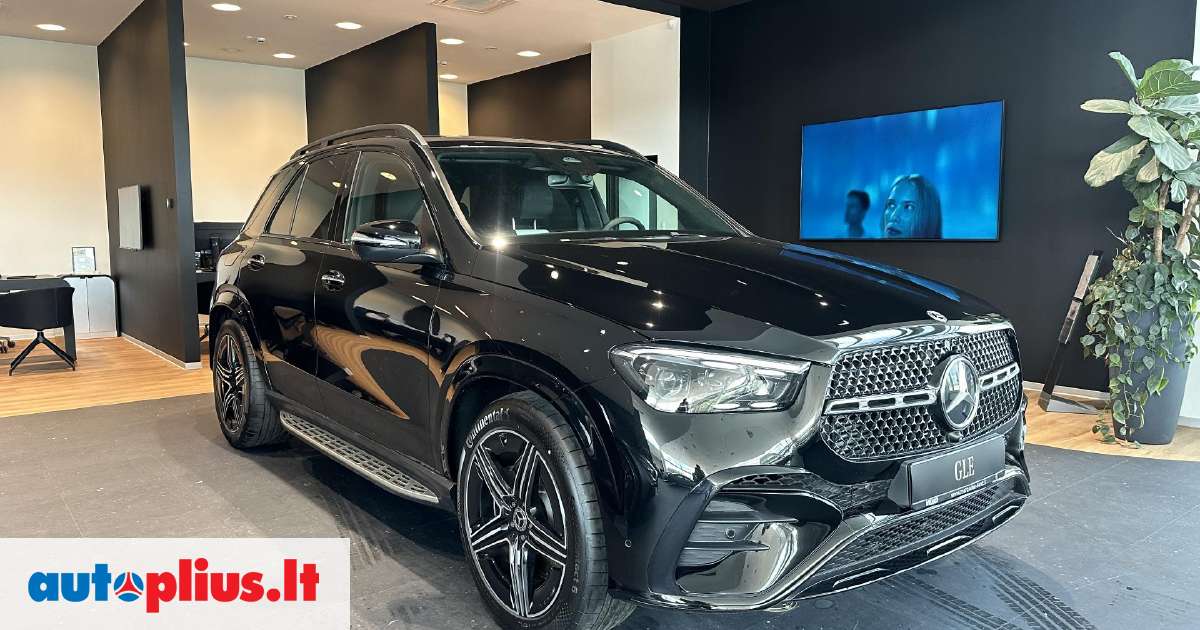 Mercedes-Benz GLE450, 3.0 l., visureigis / krosoveris 2024-01 m ...