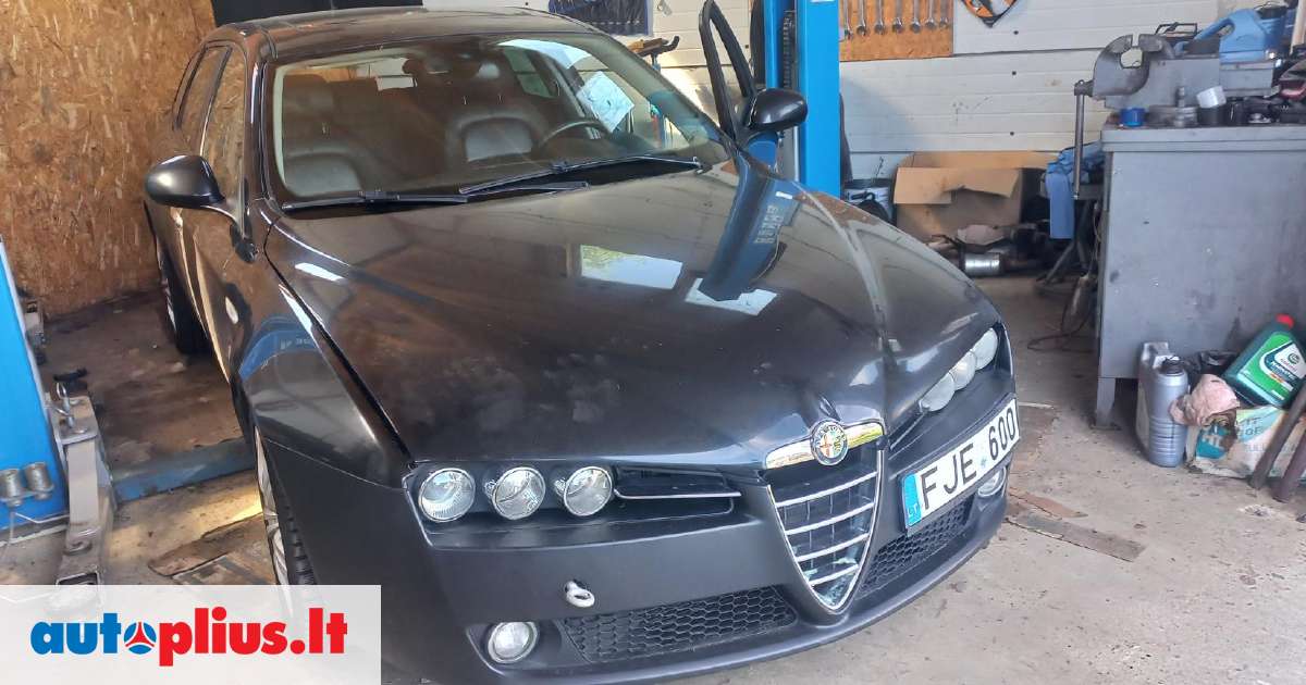 Alfa Romeo 159 1 9 dyzelis 110kw dalimis odinis salonas 2008-12 m ...