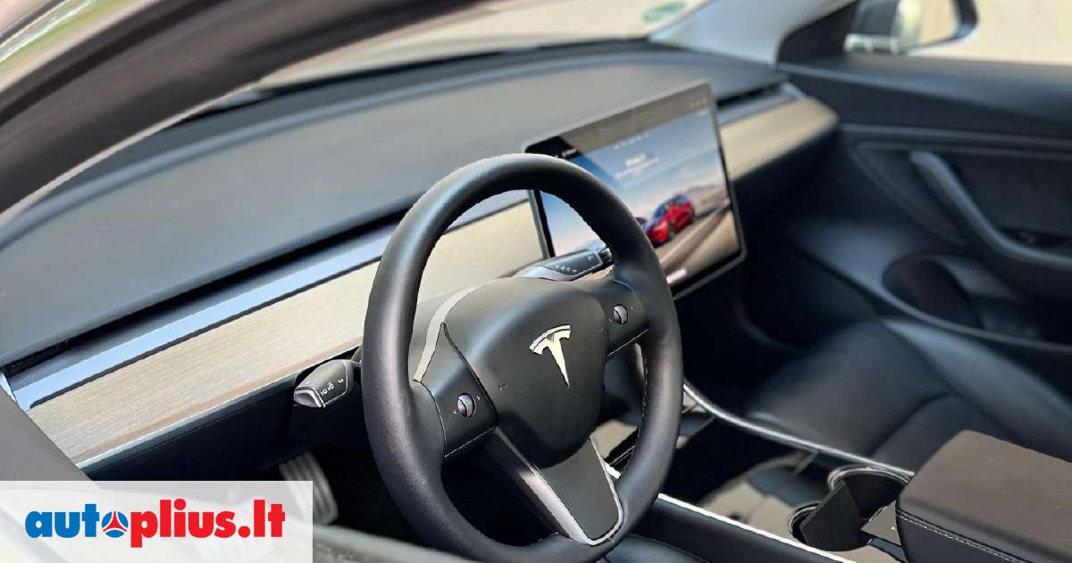 Tesla Model 3, 79 кВт·ч, Хэтчбек 2020-06 m., | A26490196