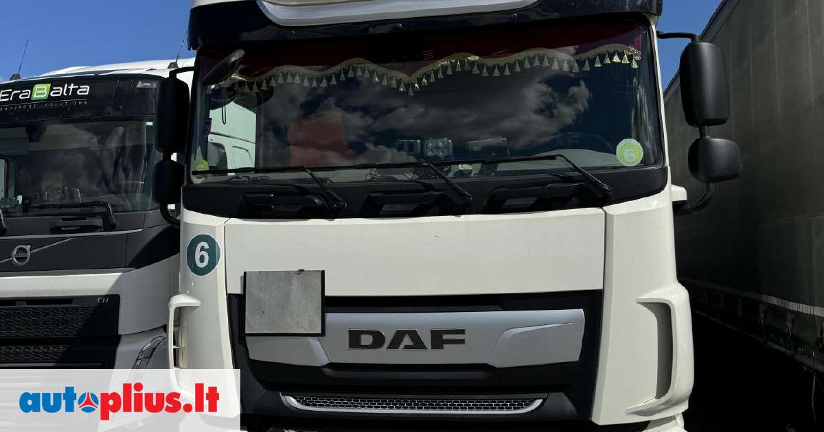 DAF XF480 MEGA , Gamykline Garant, 2 miegamosios vietos 2021-11 m ...