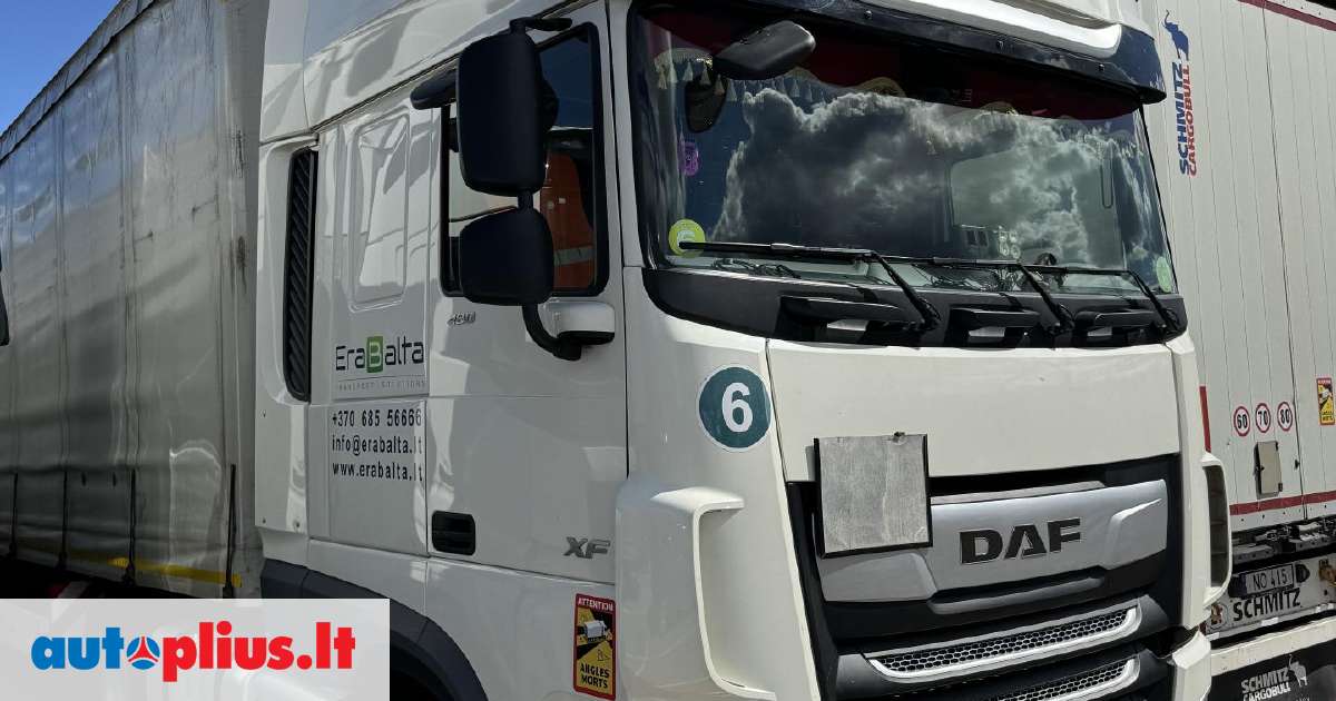 DAF XF480 MEGA , Gamykline Garant, 2 miegamosios vietos 2021-11 m ...