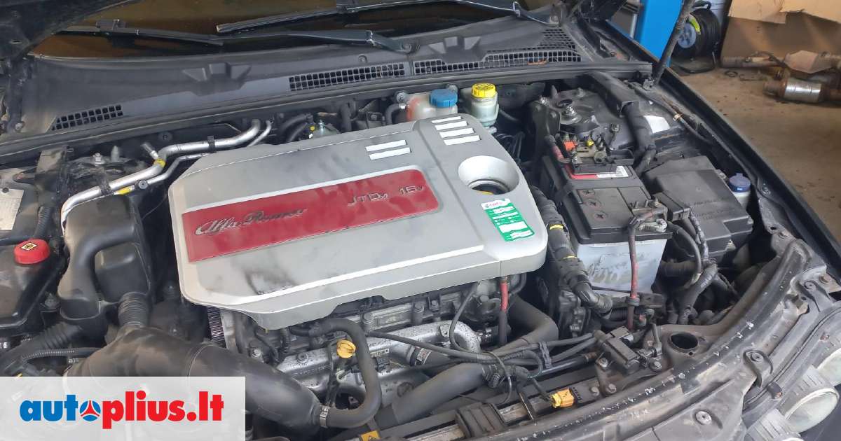 Alfa Romeo 159 1 9 dyzelis 110kw dalimis odinis salonas 2008-12 m ...